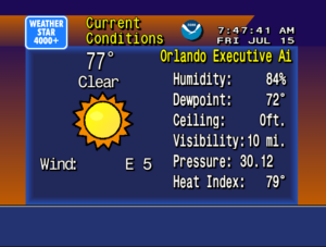WeatherStar 4000+ – Net by Matt
